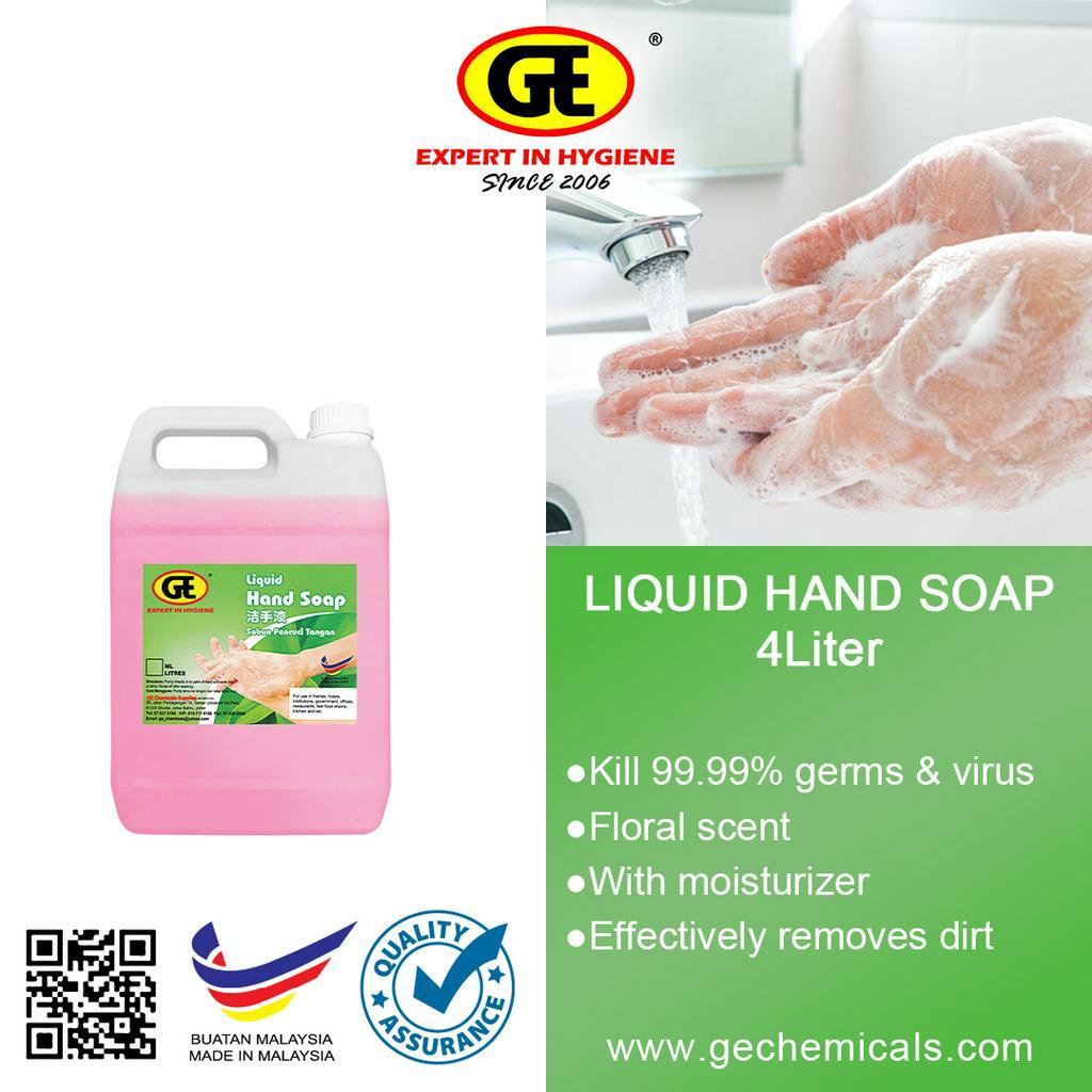 Antibacterial Hand Soap 4L Floral Fresh 🔥Super Concentrated 4000ml🔥 ...