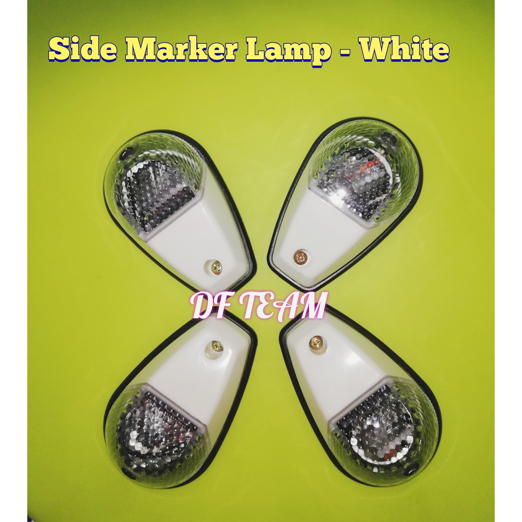 LED MARKER LAMP (1 SET = 4 PCS) MINI MARKER LIGHT FOR ALL TYPE OF 24V ...