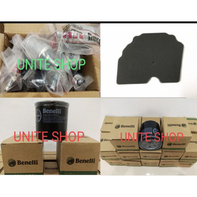 Benelli TRK 502 TRK 502X Oil filter + Air filter + Fuel filter | Shopee ...