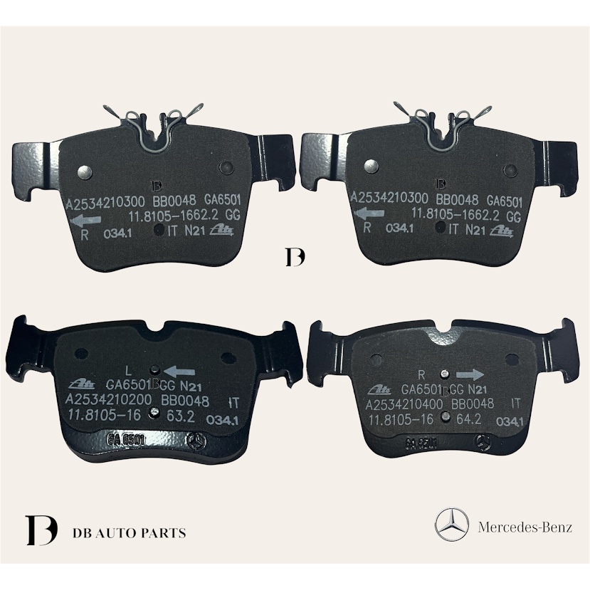 100% ORIGINAL MERCEDES BENZ C-CLASS W205 GLC X253 W253 AMG C43 REAR ...