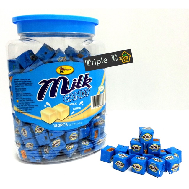 Alibaba Milk Candy (180pcs/jar) | Shopee Malaysia
