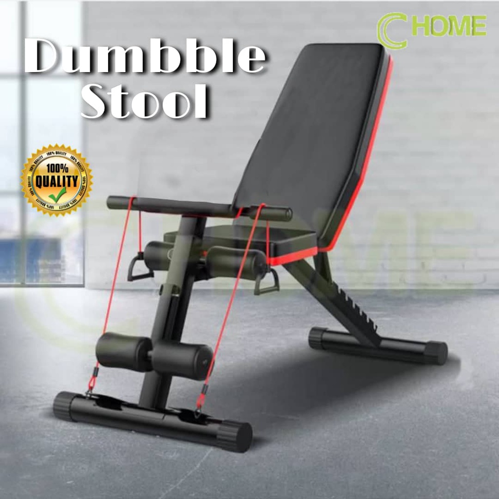 C HOME:-Dumbbell chair adjustable dumbbell bench gym bench Exercise ...