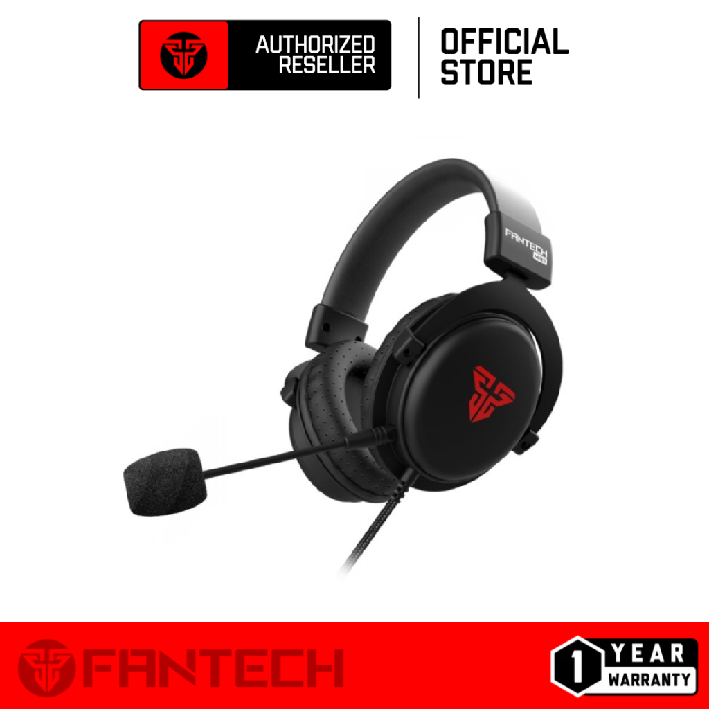 Fantech MH82 Echo Multi Platform Gaming Headset Detachable Microphone ...