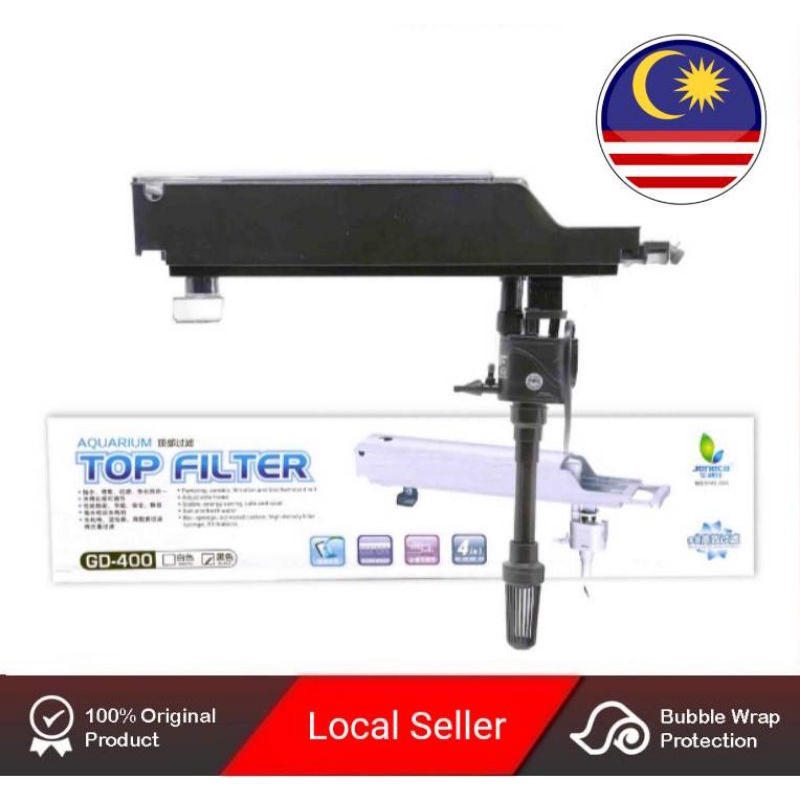 (🇲🇾 Ready Stock) Original Jeneca GD-400 Top Filter Aquarium Water ...