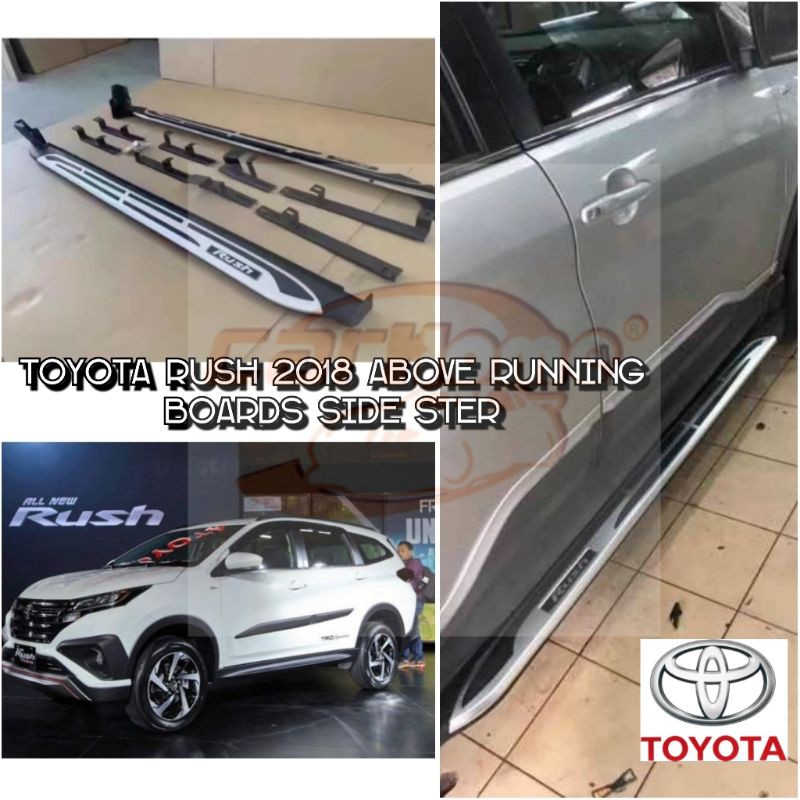 Toyota Rush OEM Side Step Running boards *fit for Toyota Rush* 2018 ...