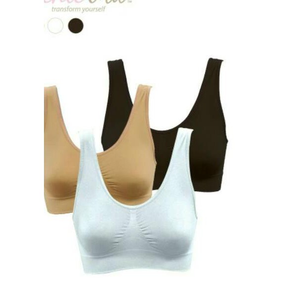 New Model.. Genie bra Set contains 3 ORIGINAL pcs | Shopee Malaysia