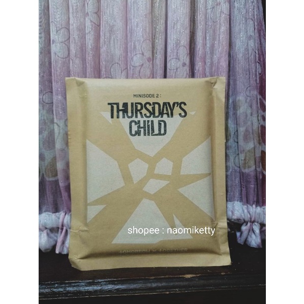 Txt Thursday's Child Tear Version Album (soobin) | Shopee Malaysia