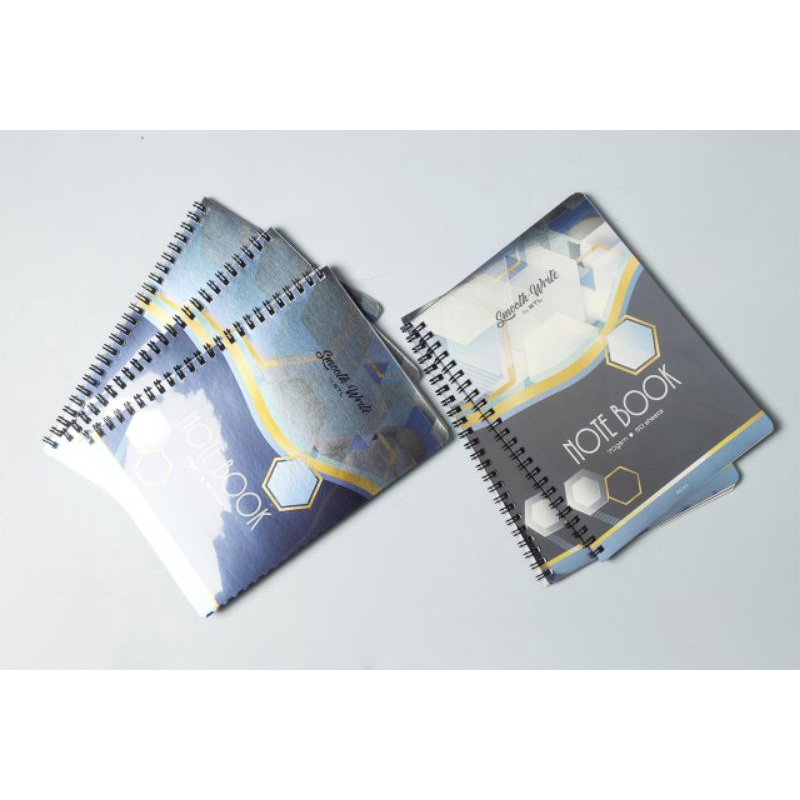 Buku Notebook A5 70gsm 50 Pages Bs7005 Ring Book 3 In 1 Spiral Buku