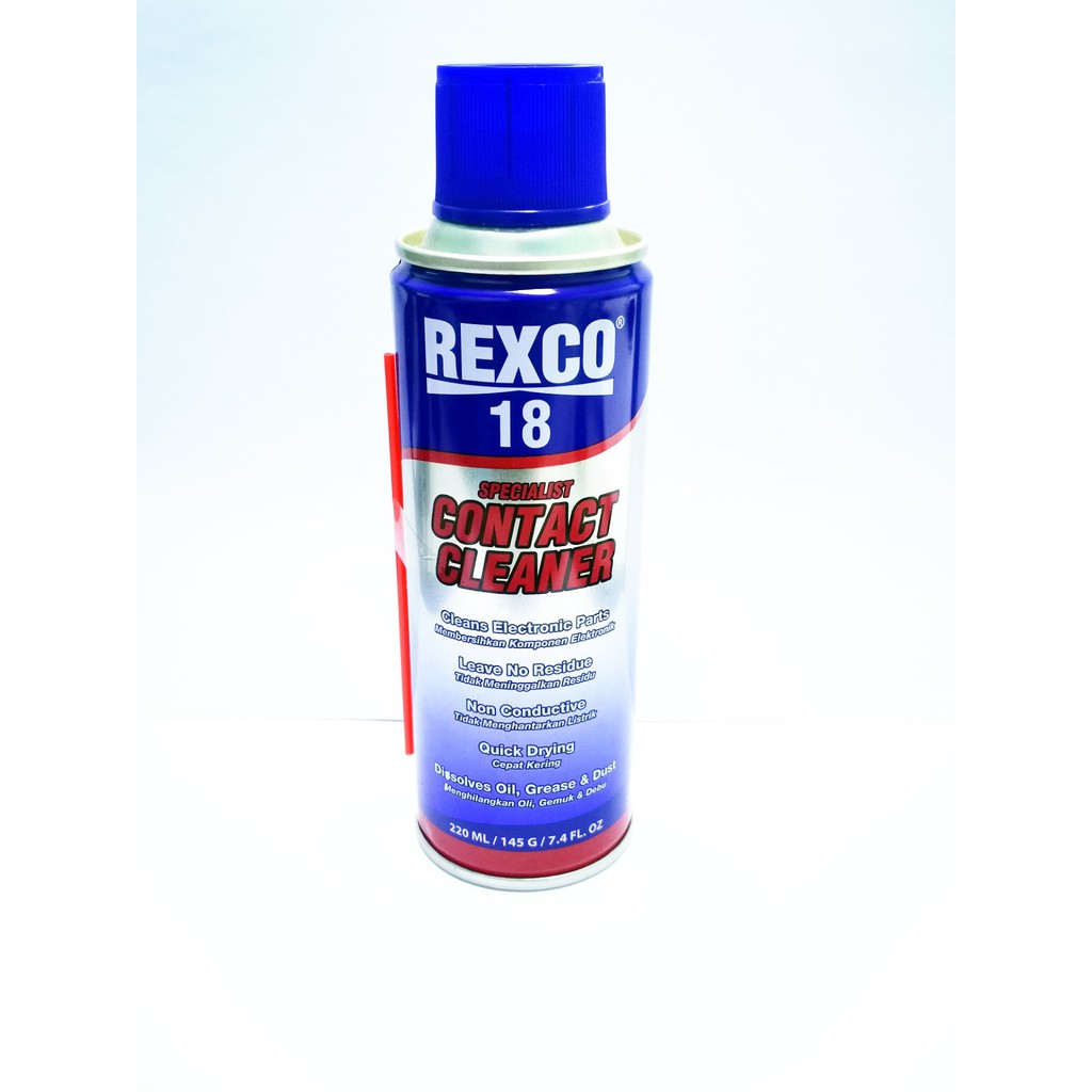 [100% ORIGINAL] REXCO 18 SPECIALIST CONTACT CLEANER 220ML / 500ML FOR ...