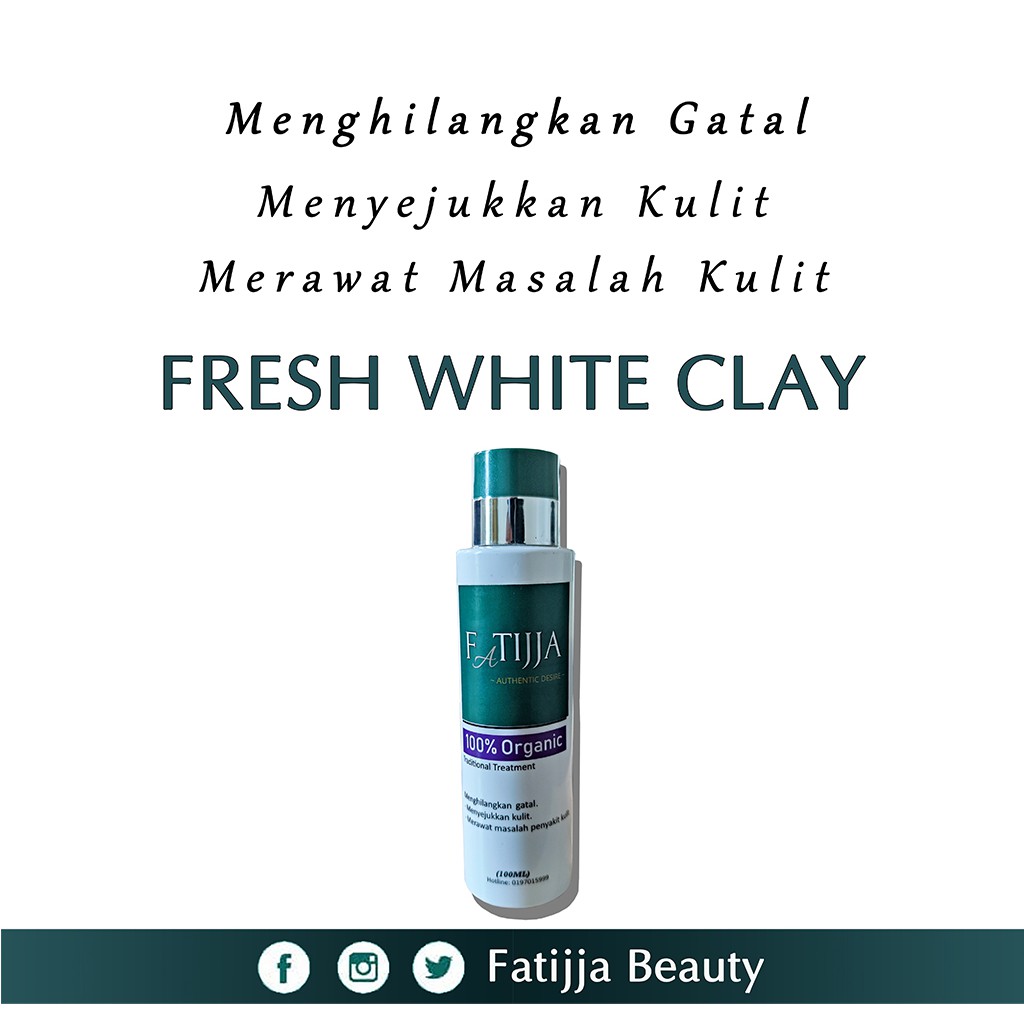 Rawat dengan FRESH WHITE CLAY (Whitehead) | Shopee Malaysia