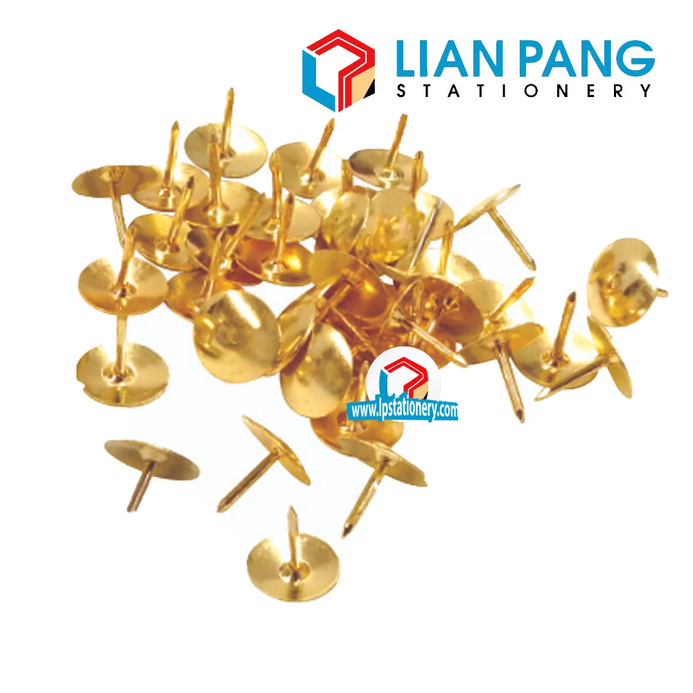 Gold Thumb Tack Paku Tekan | Shopee Malaysia