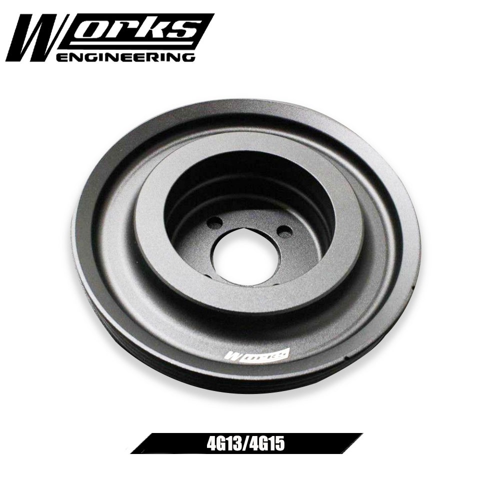 Mitsubishi 4G13 / 4G15 SOHC Works Light Weight Crank Pulley | Shopee ...