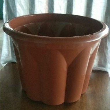 Pasu bunga plastik besar (plastic flower pot) | Shopee Malaysia