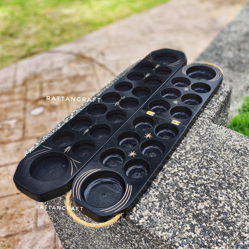 Congkak Kayu Traditional Free Guli 100 Biji | Shopee Malaysia