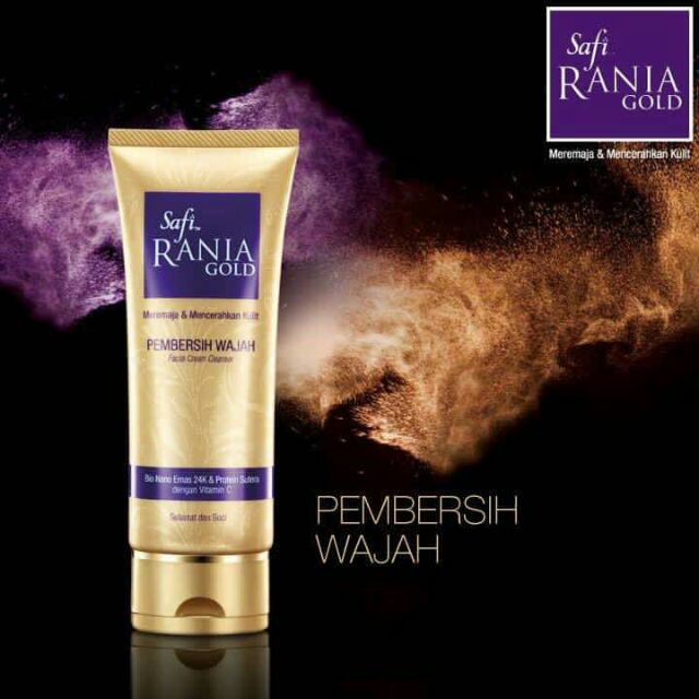 Safi Rania Gold Original Pembersih Wajah 40g | Shopee Malaysia