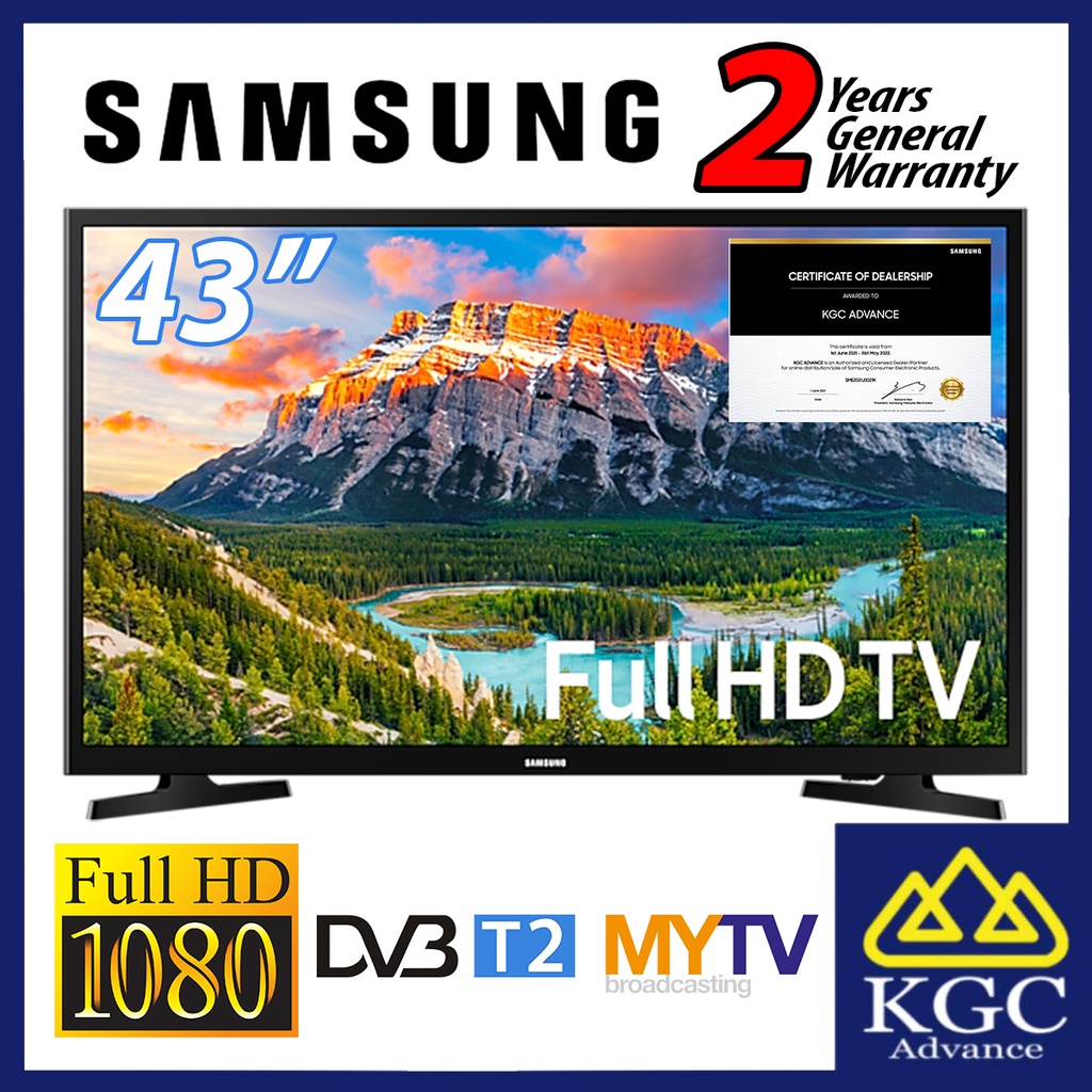 Samsung DVB-T2 Full HD LED TV (43") | Shopee Malaysia