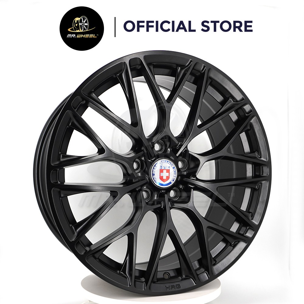 New Sport Rim HRE P200 18x8 5x114.3 ET35 Matt Black 18 inch 18 inci Mr ...