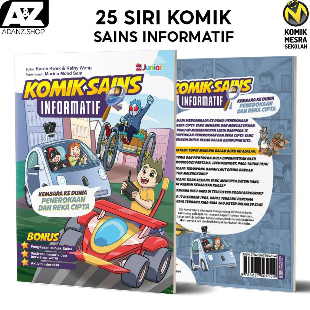 Komik Sains Informatif: Kembara ke Dunia Penerokaan dan Reka Cipta ...