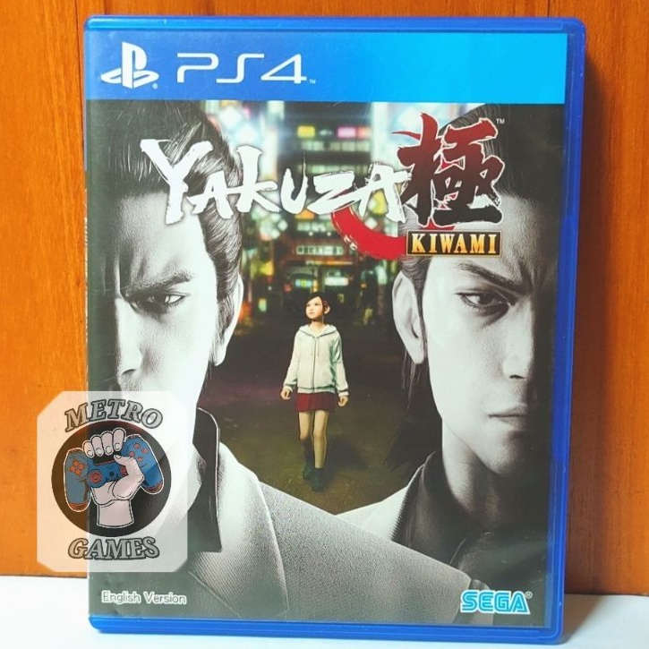 Yakuza Kiwami PS4 Cassette Yakuzakiwami Playstation PS 4 5 CD BD Game ...