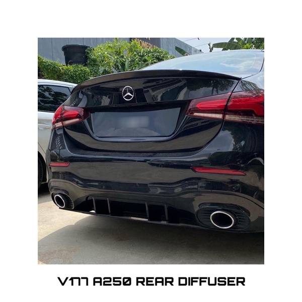 🔥 MERCEDES BENZ A250 REAR DIFFUSER MATERIAL: PP RM PRICE WITH GLOSSY ...