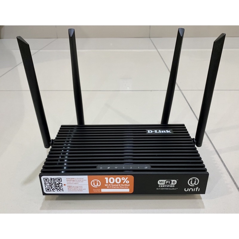 UNIFI DLINK Dir-X1860Z Wifi 6 router | Shopee Malaysia