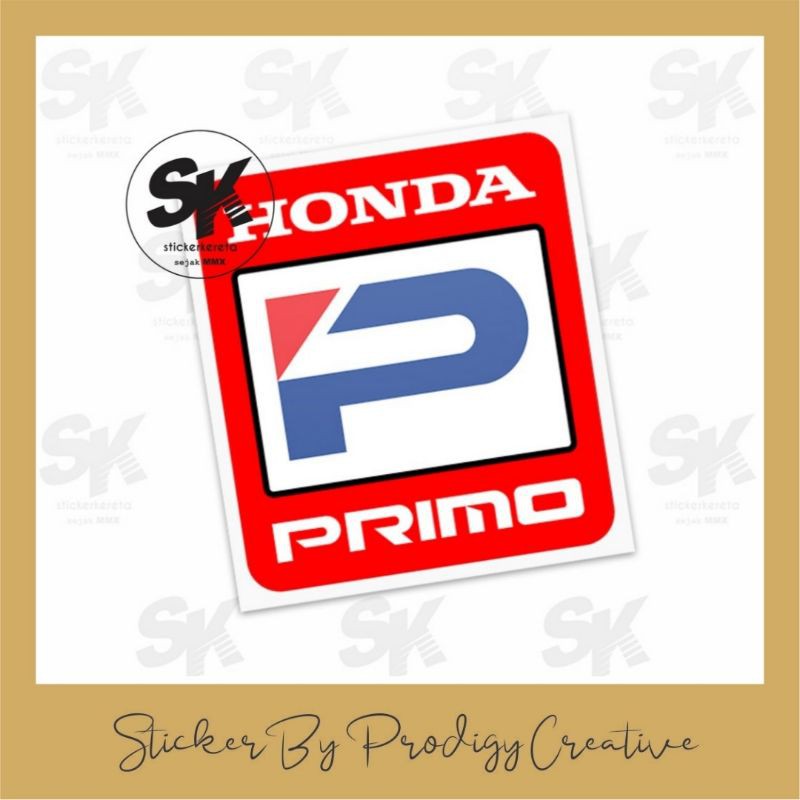 Honda Primo Car Sticker [Ready Stock] | Shopee Malaysia
