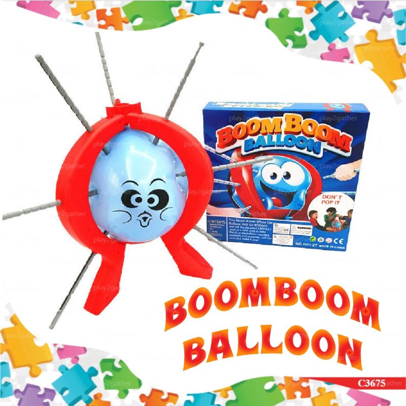 *Ready Stock* Boomboom Balloon Board Game 1111-27 Fun With Family and ...