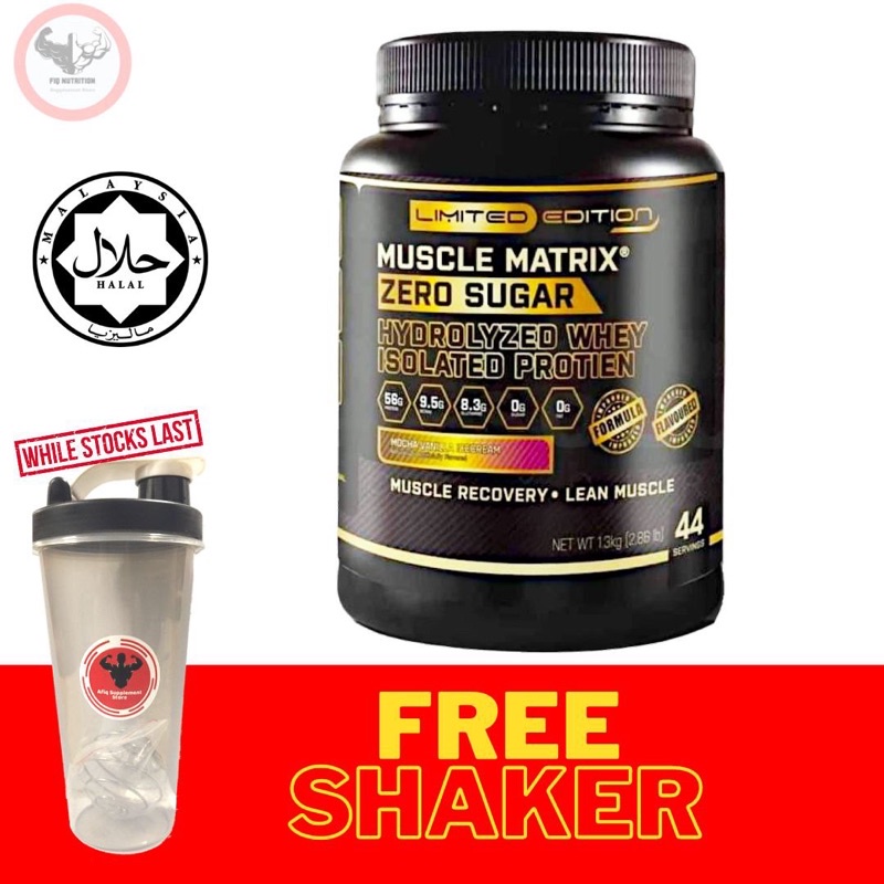 MUSCLE MATRIX 2021 Whey protein terbaik 1.3kg | Shopee Malaysia