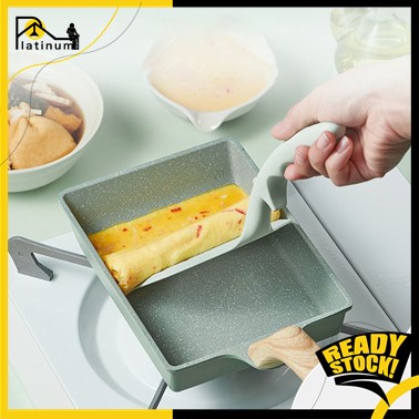 Tamagoyaki Japanese Omelette Pan / Egg Pan Non-Stick Tamago Pan Steak ...