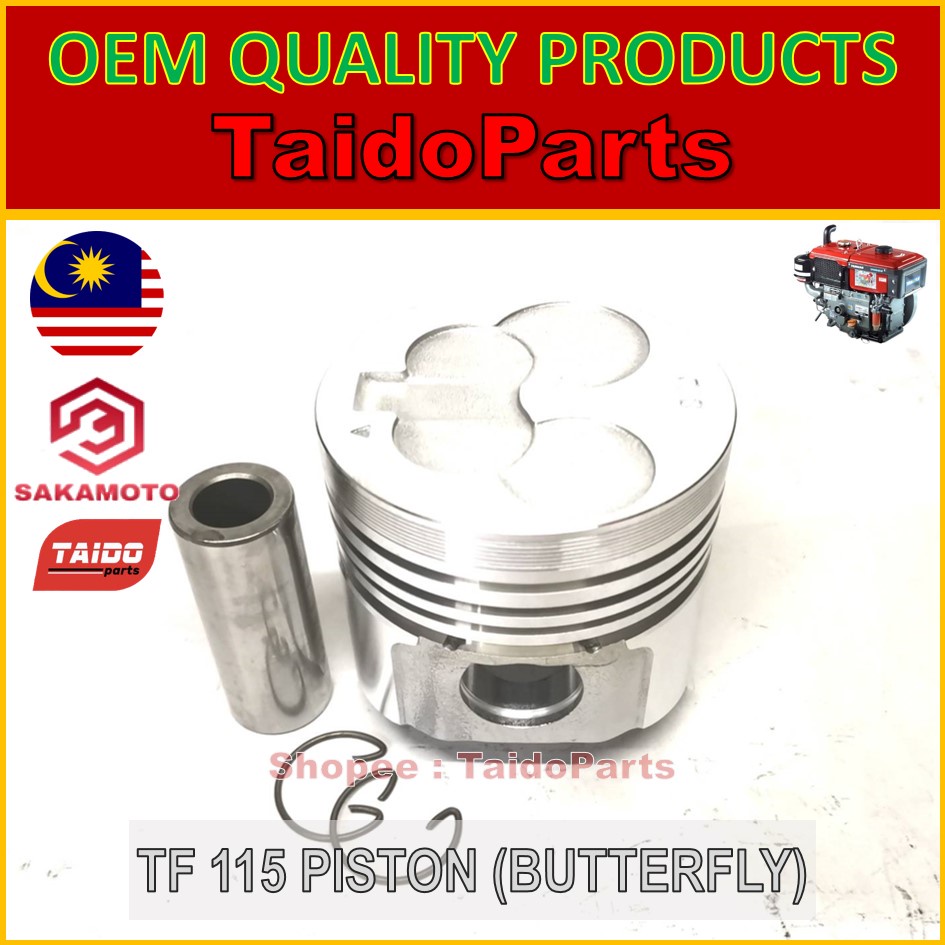 Yanmar TF85M TF90 TF105M TF110 TF115M TF120 engine piston with pin ...