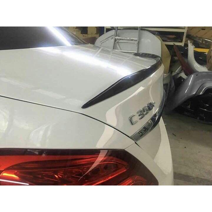 Mercedes benz w205 C43 C63 AMG RT Carbon fiber rear boot trunk ducktail ...