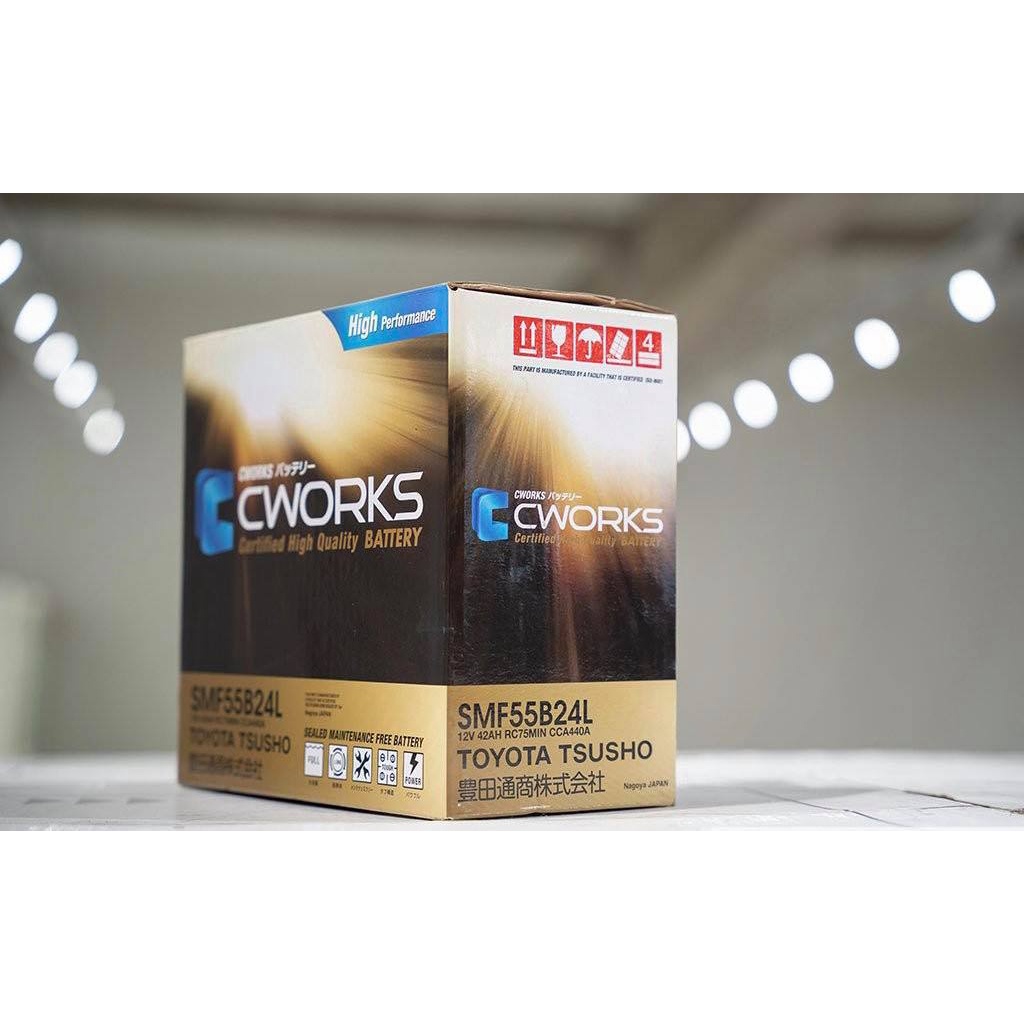 CWORK NS40ZL Car Battery MF for Perodua Myvi, Viva, Alza and Honda City, Toyota Vios ready stock ...