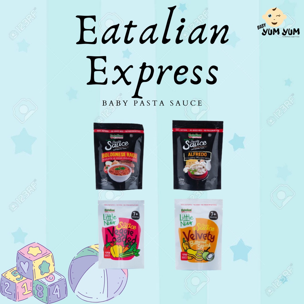 EATALIAN EXPRESS PASTA SAUCES SUITABLE FOR TODDLERS | Shopee Malaysia
