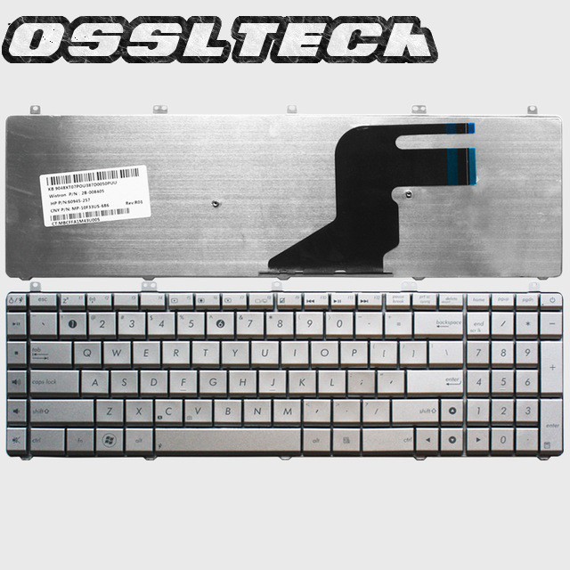 ASUS N55X N55SF N55SL N75S N75SL N55V N75SF N55 N55S N57 N75 Keyboard ...