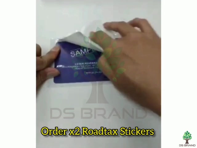 Termurah Puspakom Sticker Roadtax Sticker / Puspakom Sticker / Pelekat ...