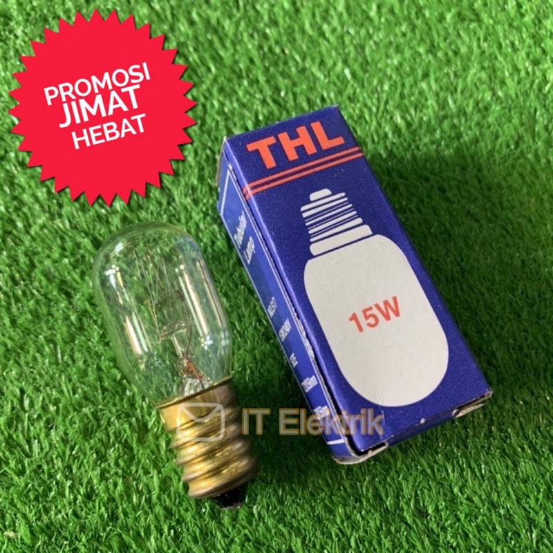 THL Mentol Lampu Garam Bukit / Mentol Peti Sejuk / Salt Lamp Bulb / Fridge bulb / Tubular Lamp ...