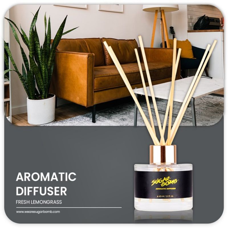 SUGARBOMB AROMATIC DIFFUSER | PREMIUM | Shopee Malaysia