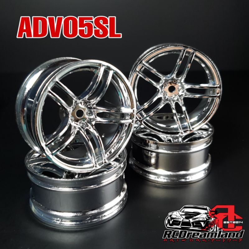 【READY STOCK】RCD 1/10 Rim RC Car Offset6mm Drift Touring Wheel 1/10 ...
