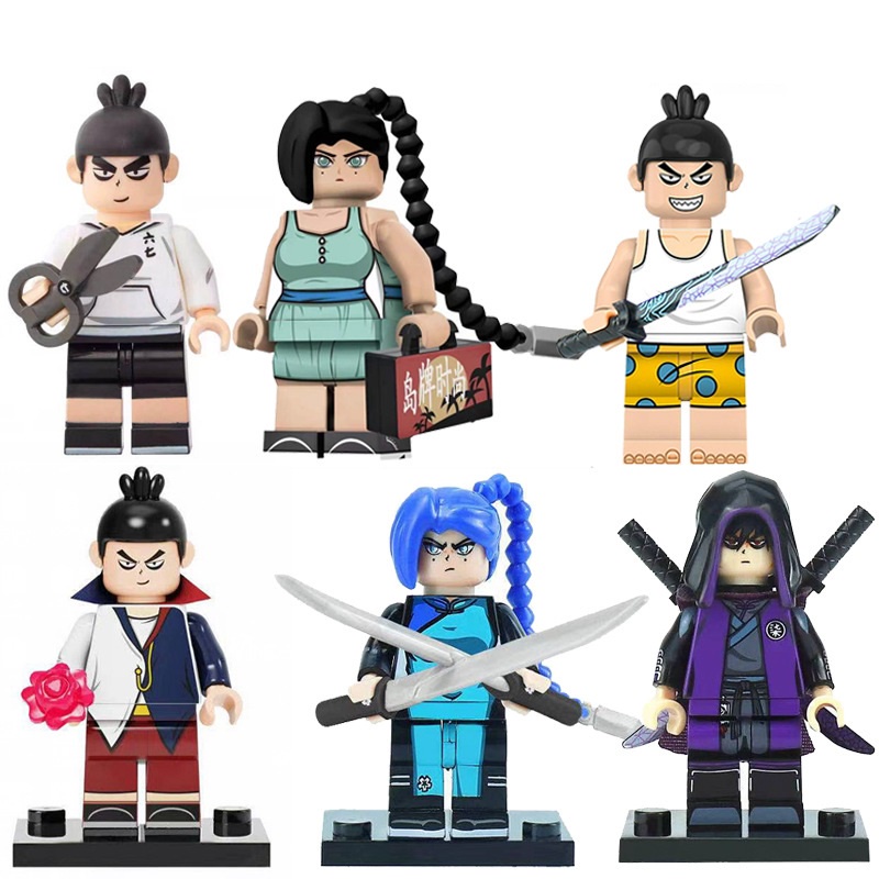 Scissor Seven Killer Seven Miss Plum Building Blocks Toys For Children ...