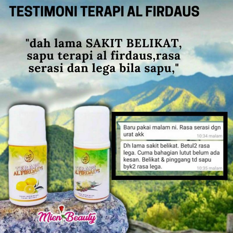 READY STOK!! LOSYEN TERAPI AL FIRDAUS 🔥 TERAPI AL FIRDAUS LEMON ...