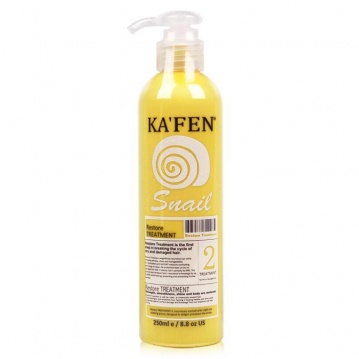 KAFEN Snail Restore Shampoo/Treatment 250ml/760ml Damaged Split Ends ...