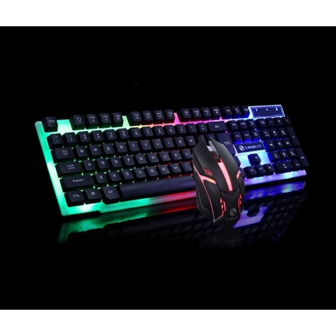 🔥READY STOCK🔥 Jertech KM170 Wired Full Size Gaming Keyboard & Mouse ...