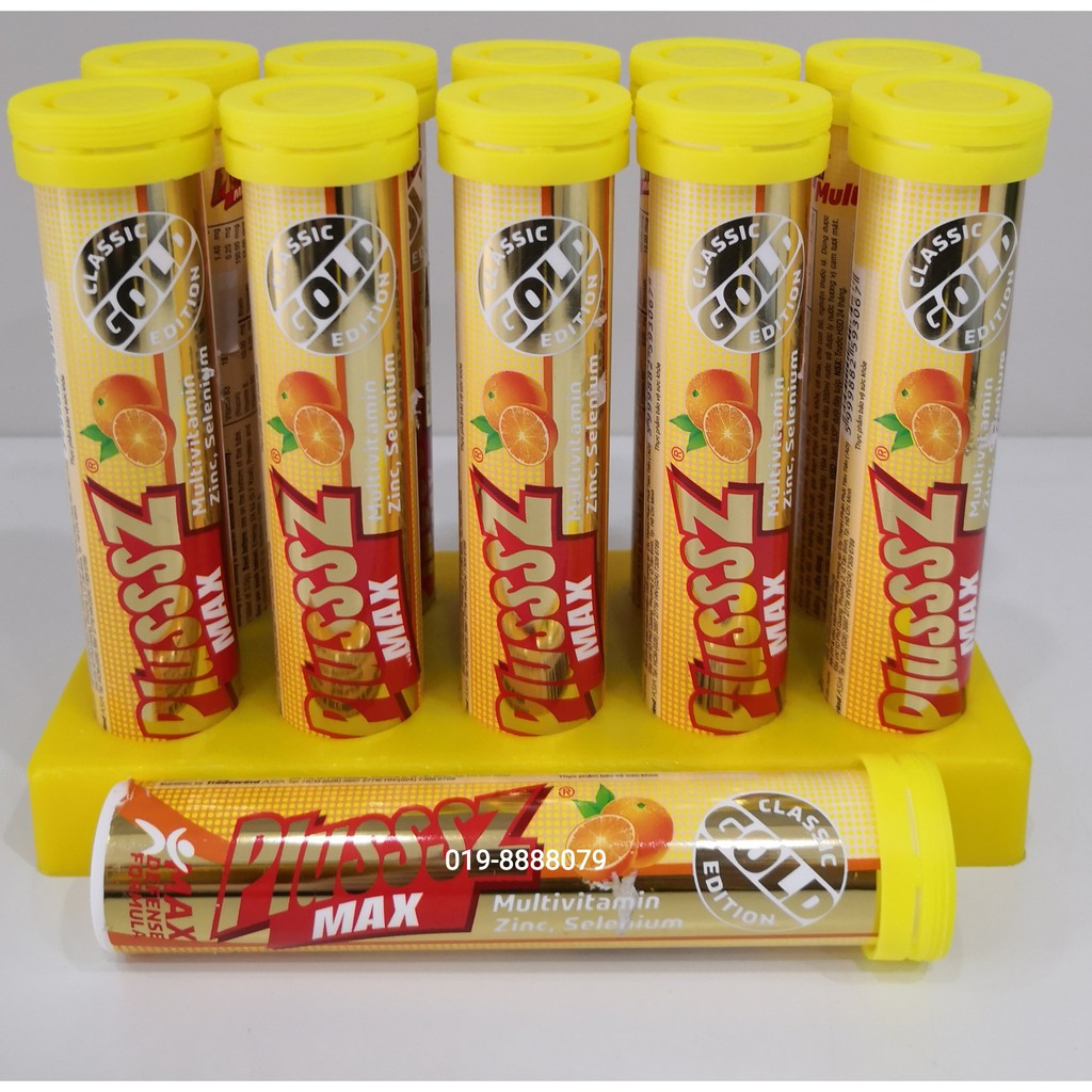 Vien Sui Bo Sung Vitamin Plusssz Gold Max Multi vitamin Vi Cam/ Vitamin ...
