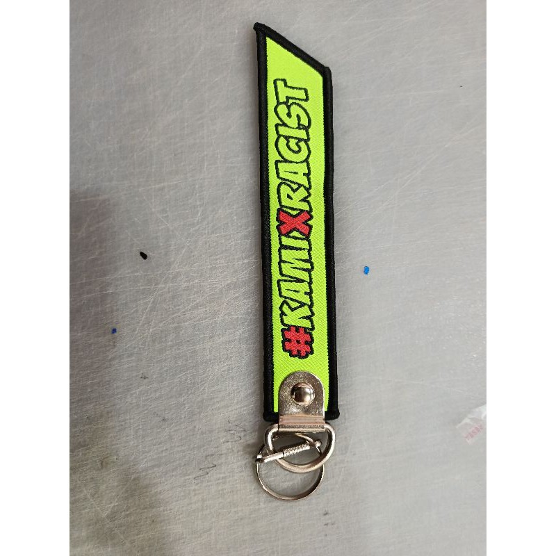 keychain Kain depan belakang Ada tulisan | Shopee Malaysia