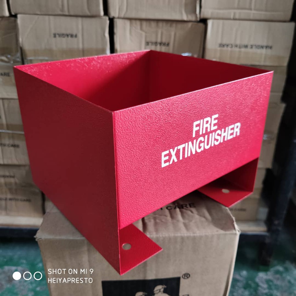 [WITH BUBBLE WRAP] METAL FLOOR STAND FOR 9KG ABC POWDER FIRE ...