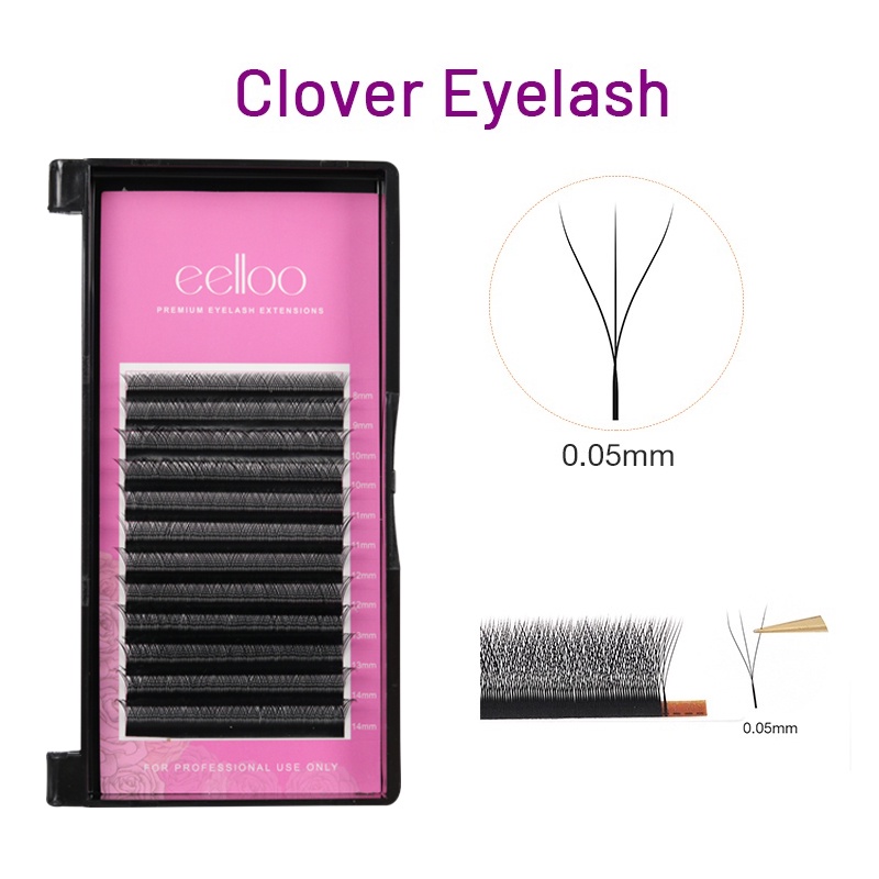 Eelloo Clover Eyelash Extensions 3d False Eye Lashes Extention Fake ...