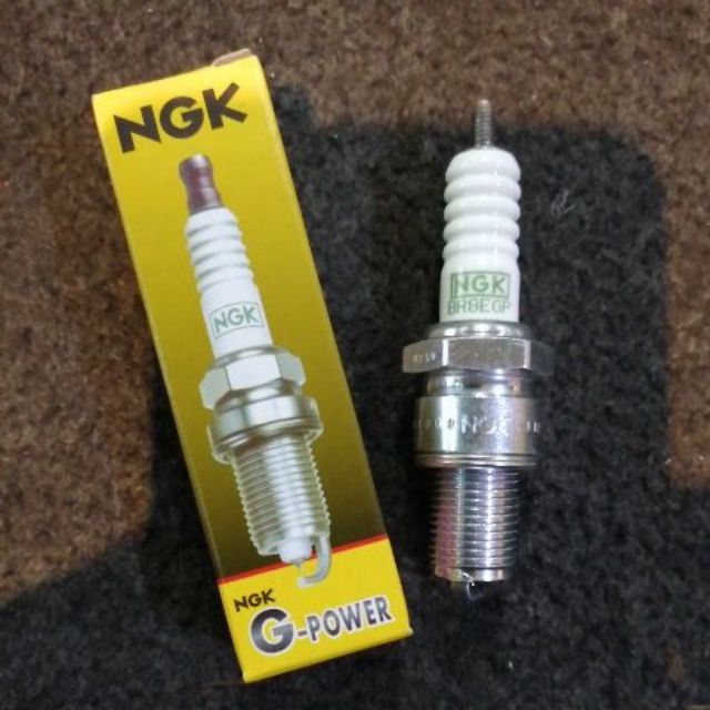 NGK G-POWER PLUG MOTOR RACING BR8EGP FOR Y125ZR/RXZ/KR150/ZX150!!! | PGMall