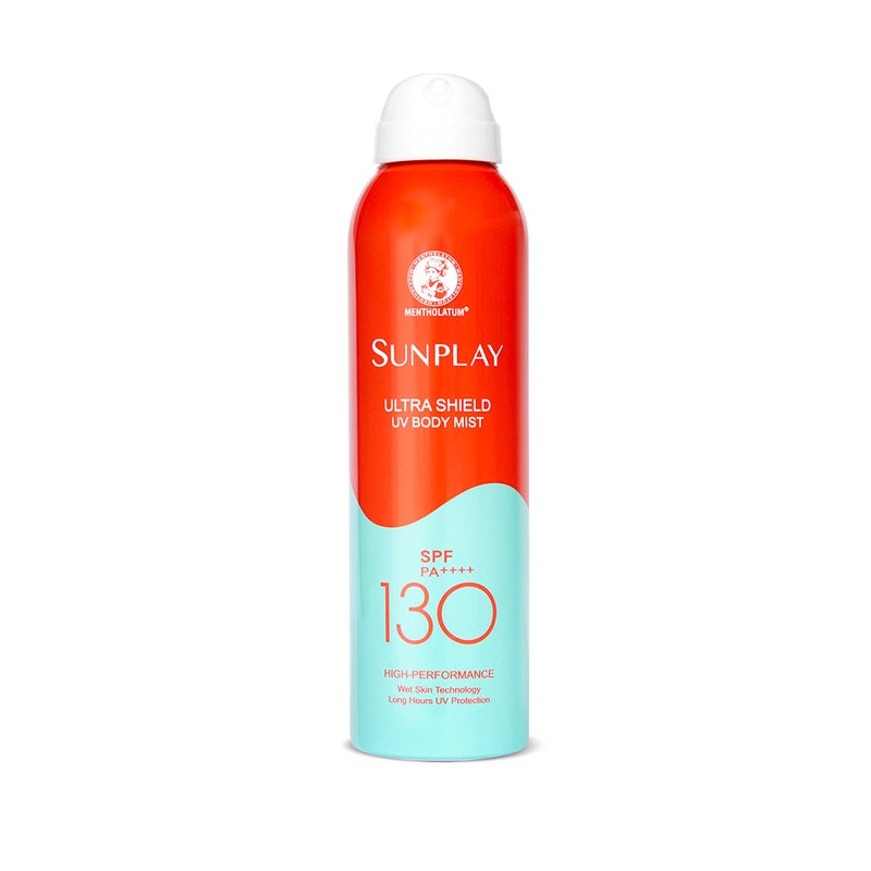 [New Packing 2022] Sunplay Ultra Shield UV Body Mist Sunblock SPF130 (165ml) | Shopee Malaysia
