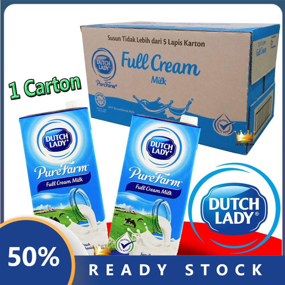 Harun 46 Aref（HOT ITEM） Dutch Lady Pure Farm Full Cream UHT Milk 1 ...