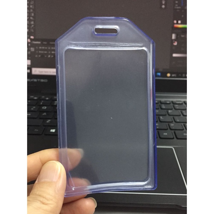 Vinyl Card Holder / ID Tag Holder / Access Card Holder | Shopee Malaysia